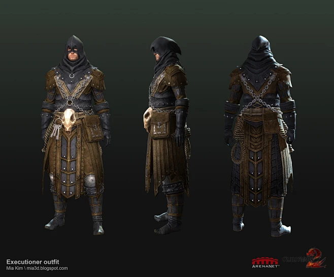 {游戏系列}美国Guild Wars 2 激战(UI,角色，场景)-花瓣网