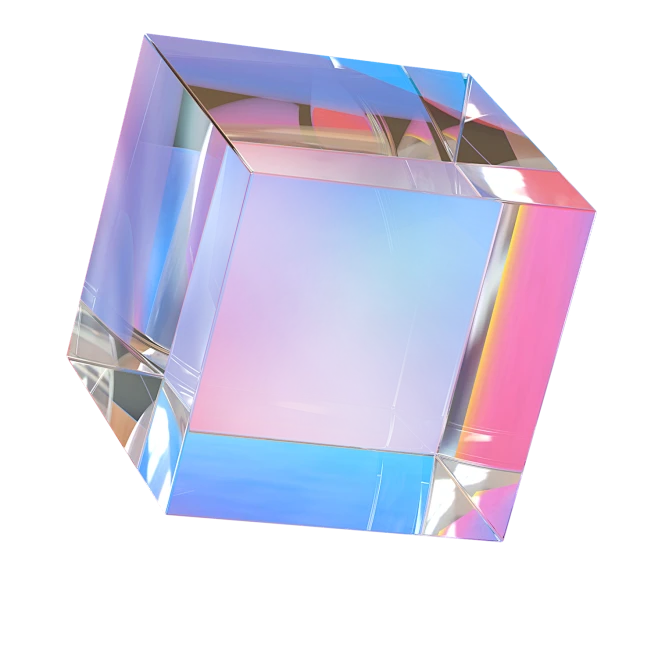 3d-c4d-游戏-元素-玻璃方块-蓝色-png-花瓣网