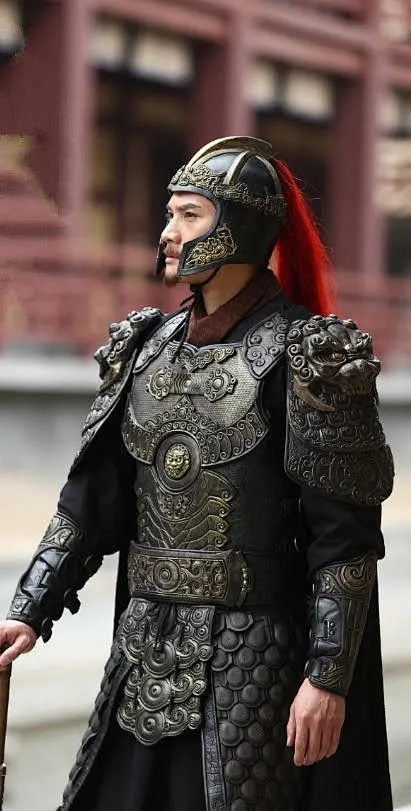 Chinese Ancient General Meng Wu Costume Qin Dynasty Swordsman ...