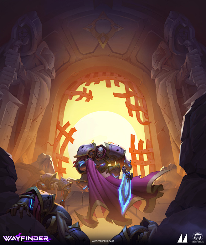 {游戏系列} 美国 WAYFINDER 寻路者（UI,角色，场景）