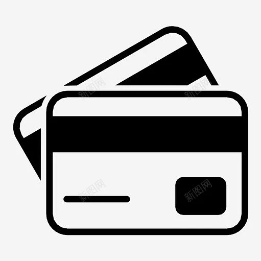 信用卡购物采购图标 标识 标志 UI图标 设计图片 免费下载 页面网页 平面电商 创意素材-花瓣网