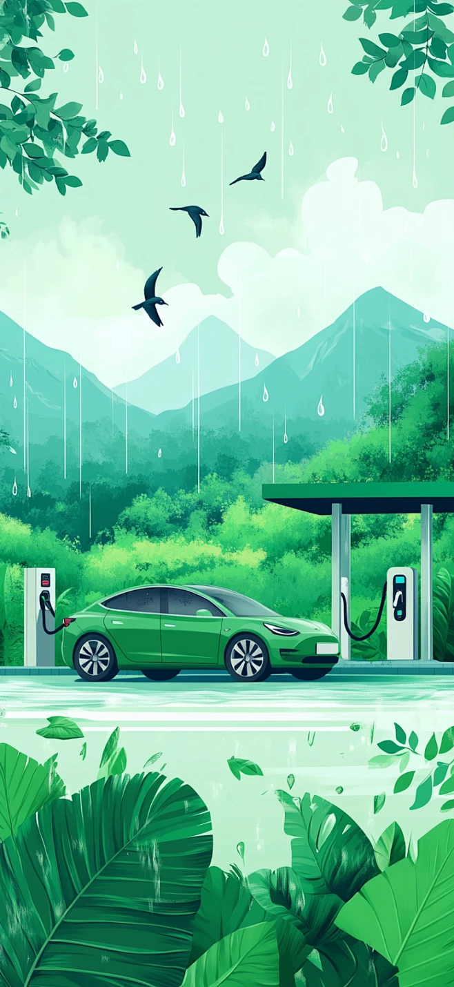 AIGC&谷雨&充电桩 (1)-花瓣网