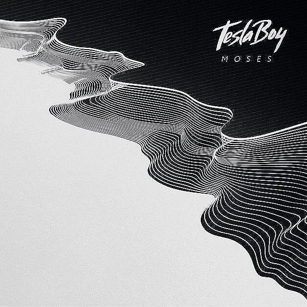 This may contain: an abstract black and white photo with the words tech boy moosess on it-花瓣网