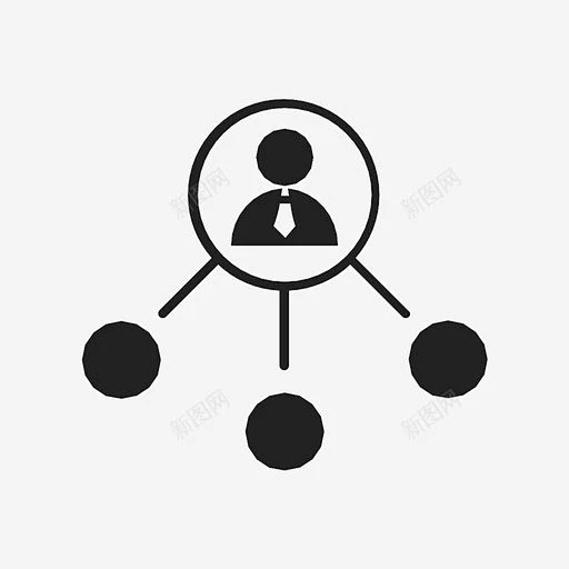 业务组连接组团队图标 页面网页 平面电商 创意素材-花瓣网