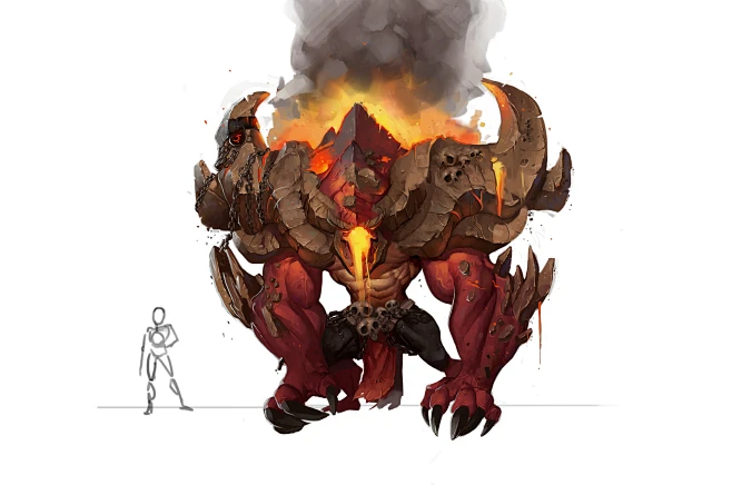 Volcano Demon-花瓣网