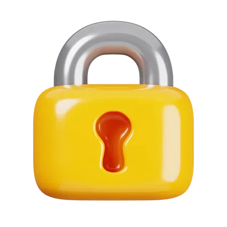 Lock 3D Icon