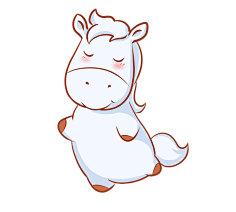 平面设计-小马卡通-花瓣网|陪你做生活的设计师 | 小马Qiandeng卡通形象图72