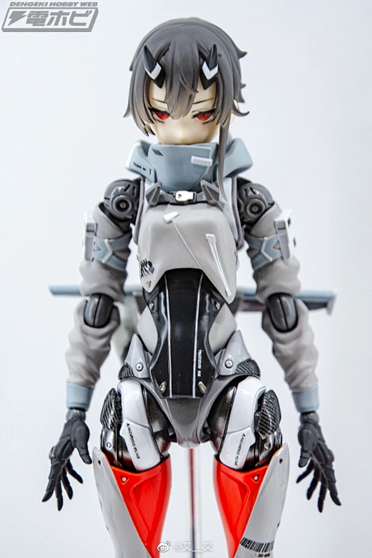 MaxFactory × 千值练 × あふ黒设计 少女发动机 MOTORED CYBORG RUNNER 新彩色样品 -花瓣网