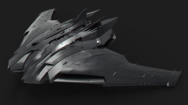 Aircraft Concept Model-花瓣网