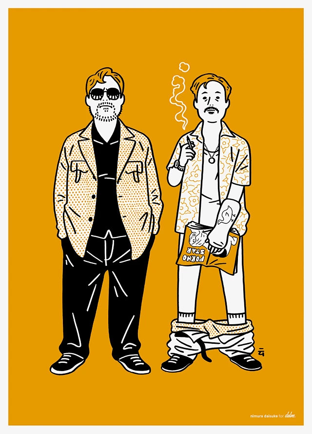 言·黒｜插画家Nimura Daisuke二村大輔-花瓣网