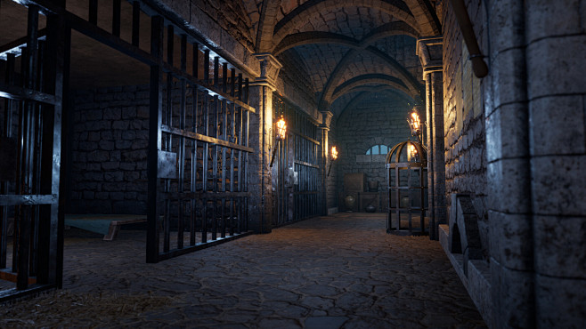 Castle Dungeon-花瓣网