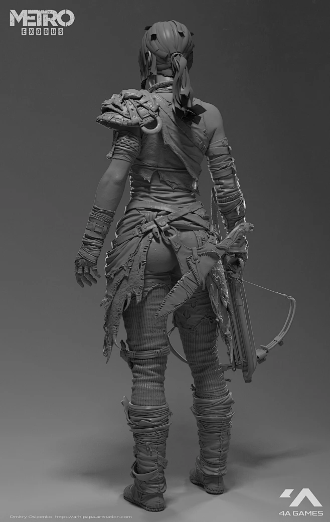 Metro Exodus Forest child Olga hipo-花瓣网