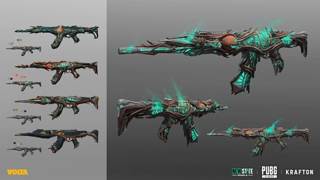 Krafton | Weapon Concepts-花瓣网