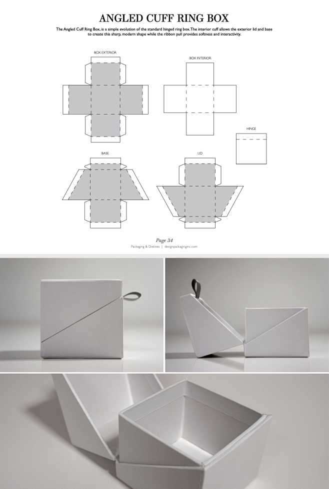 ANGLED CUFF RING BOX