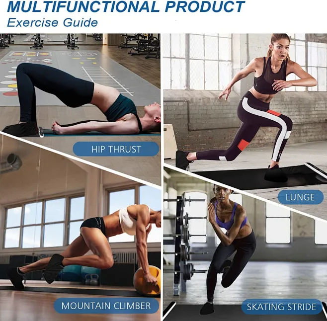 CRAZYROPE Slide Board (78.7" L x 19.7" W) with Timer,Portable Ice ...