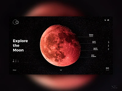 Explore The Moon-花瓣网
