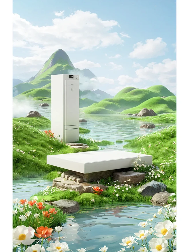 【AIGC-超现实场景】10分钟下班！不用C4D - 小红书-花瓣网