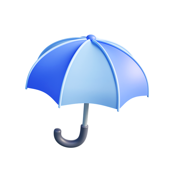 Blue Umbrella