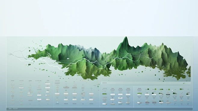 Bella_Zhang_Green_visualization_large_screen_map_center_Chinese ...