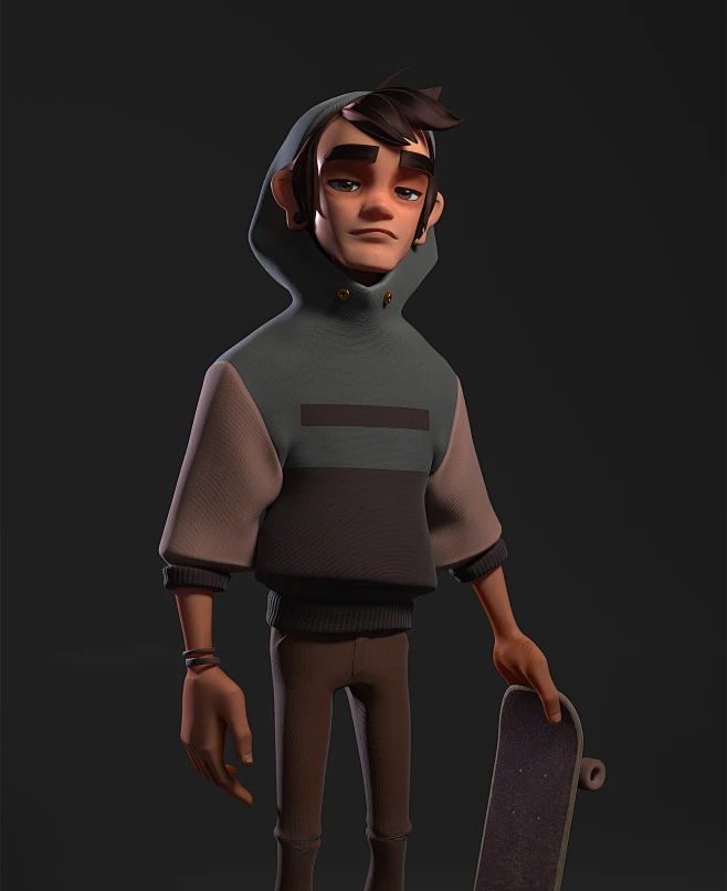 Summer , Fernando Tejada : Cartoon character for animation. Sculpted in ...