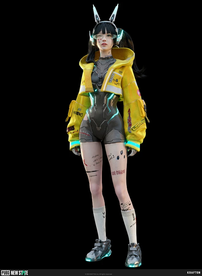 [PUBG] NEWSTATE_PromoArt-花瓣网