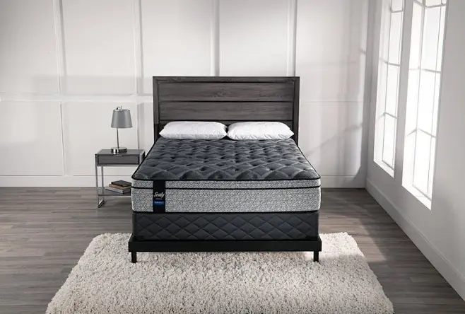 Sealy Posturepedic Proback Ocean Noir Eurotop Queen Mattress : Savour ...