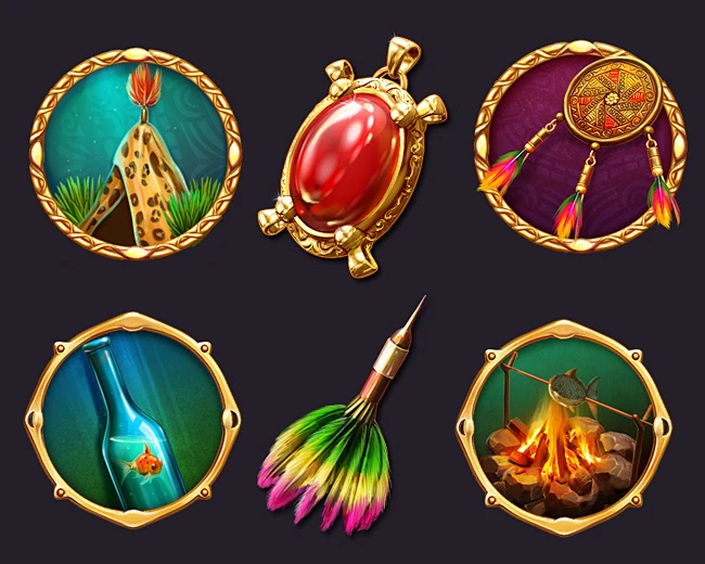 Game art for Slot game : Art for slot project that I show here was made ...