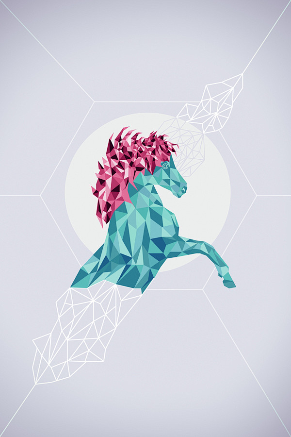 Triangle Animal on Behance