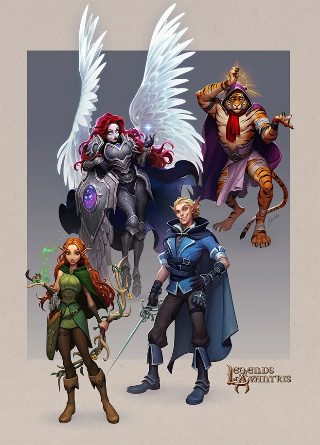 Legends of Avantris 2020, Anzka Nguyen : Character commissions for the ...