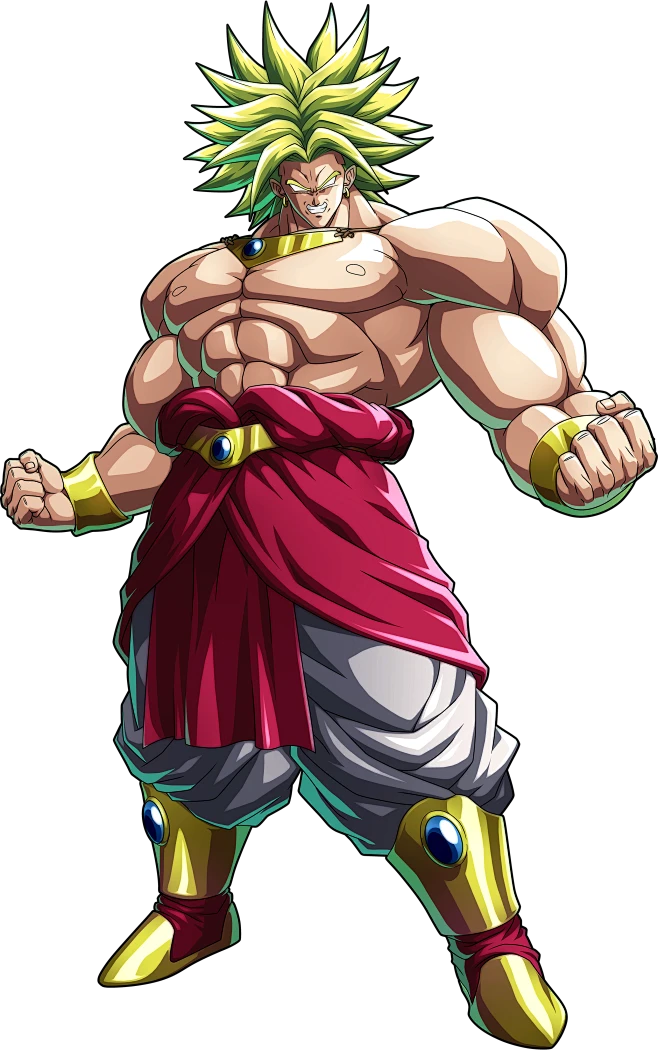 [Render] DBFighterZ - Broly by PurpleHato on DeviantArt-花瓣网