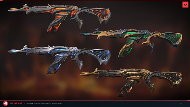 Valorant Primordium Skin-花瓣网