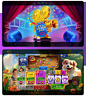 game UI user interface Game Art 2D 3D ILLUSTRATION design logo Slots