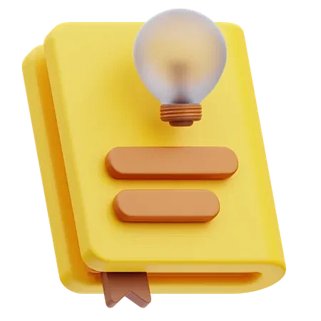 Book Idea 3D Icon