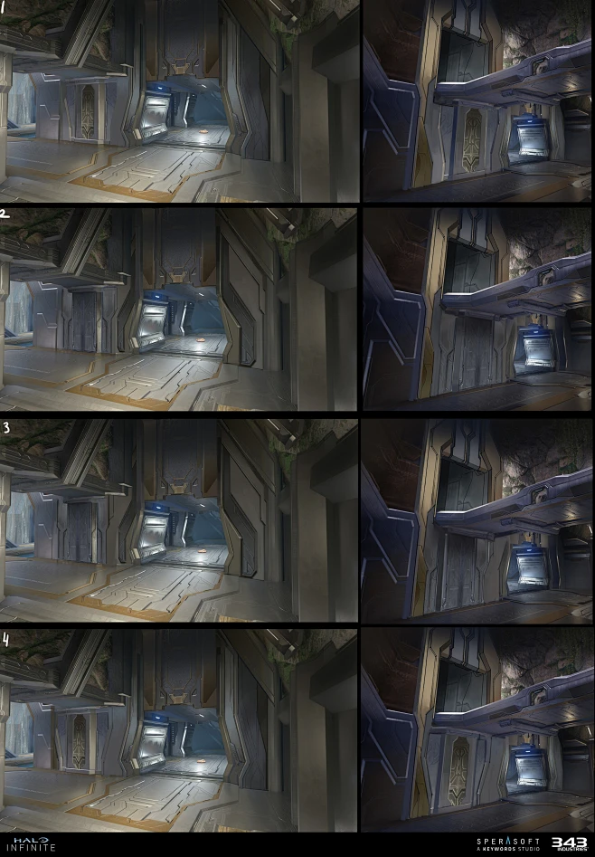Halo Infinite Breaker and Catalyst environment concepts and props-花瓣网