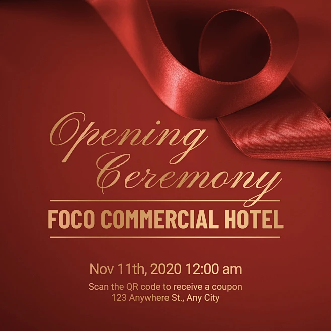 Hotel Grand Opening Invitation Letter素材-花瓣网