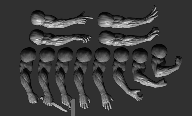 Male arm poses-花瓣网