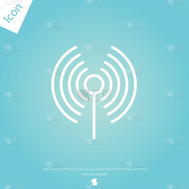 WI-FI信号矢量图标