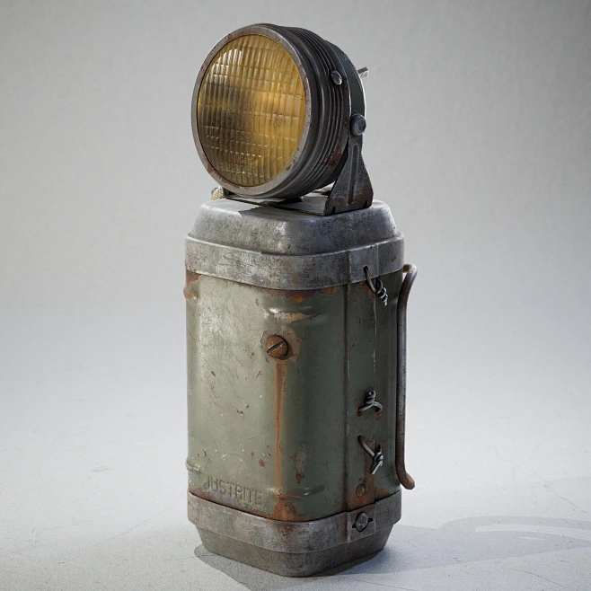 Old Mining Lantern-花瓣网