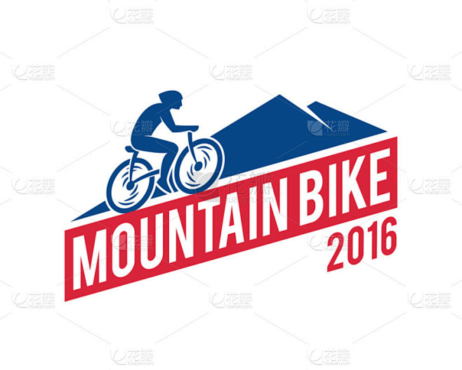 山地自行车图标.