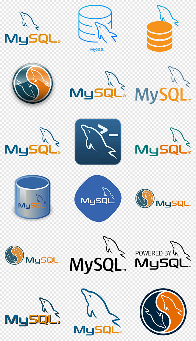 MySQL数据库图标标志logo