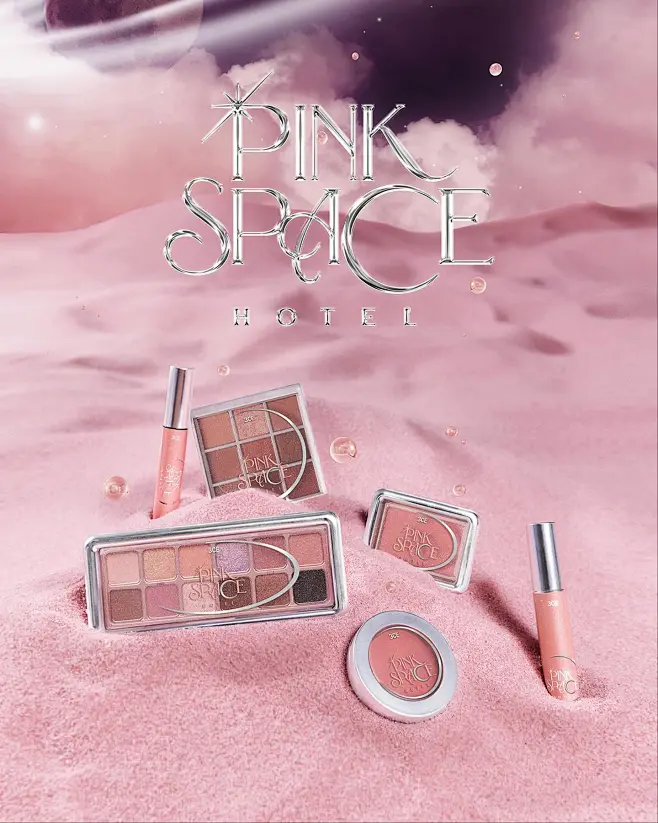 3CE MAKEUP TUTORIAL—Dazzling Pink Silver & Gold Brown Makeup Looks with ...