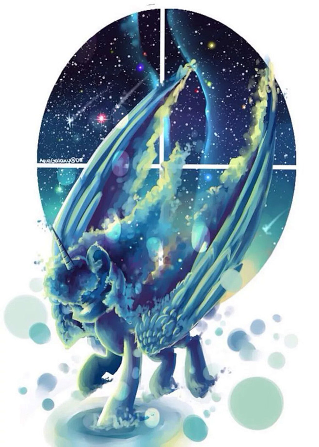 小马宝莉～我的小马驹～彩虹小马～月亮公主～露娜公主～～唯美漂亮画面