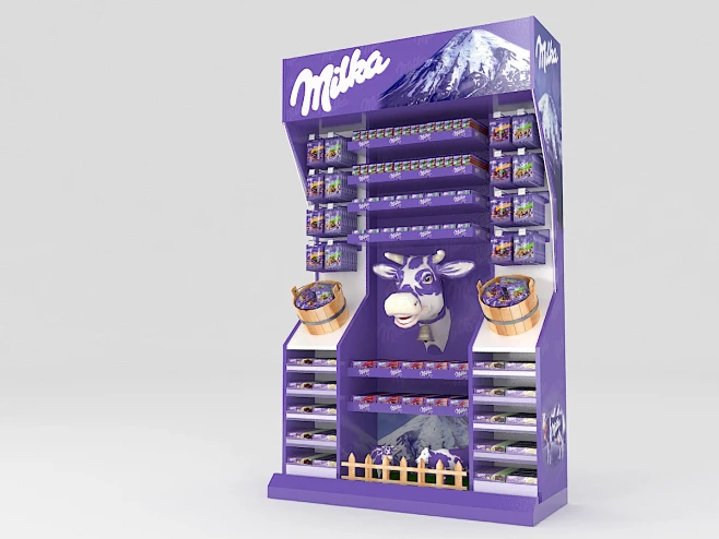 Milka Gondol Display Design : Milka Gondol Display Design-花瓣网