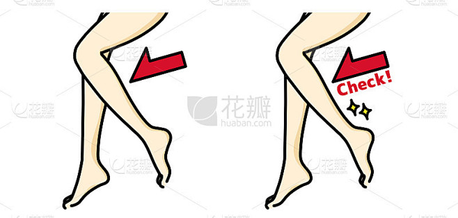 女性legs-check
