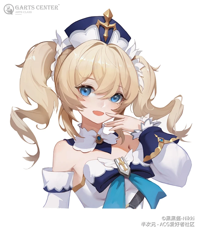 芭芭拉 头像 伪厚涂-花瓣网