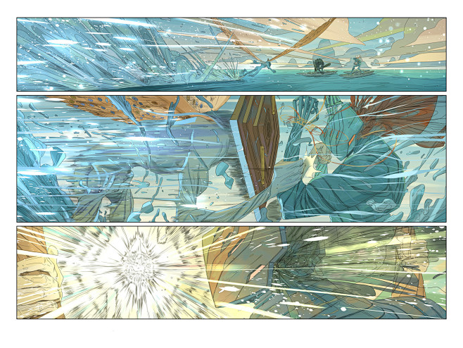 作者：法国漫画艺术家Nesskain hks 作品链接：nesskain.artstation.com 微信公众号搜索：艺术界CG联盟 艺术界 ...