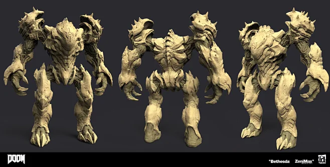 DOOM asset dump!!!-花瓣网