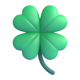 four_leaf_clover_3d-花瓣网