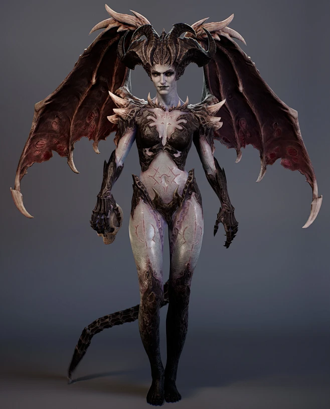 Demon Lady-花瓣网