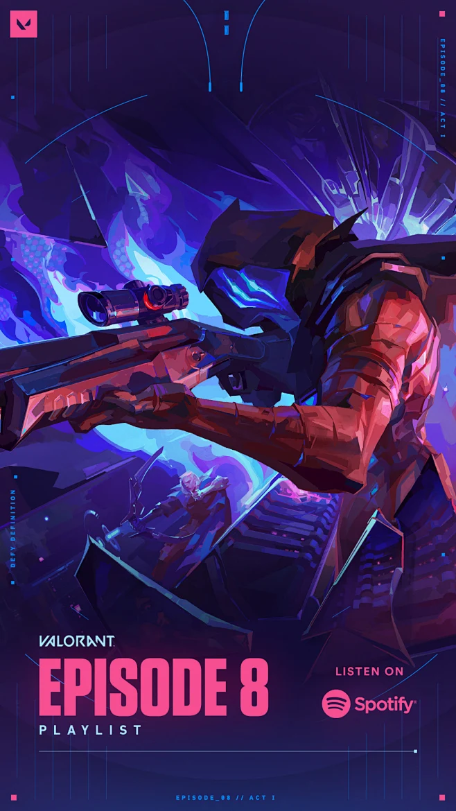 Valorant // Episode 8 Battlepass + Social Assets :: Behance-花瓣网